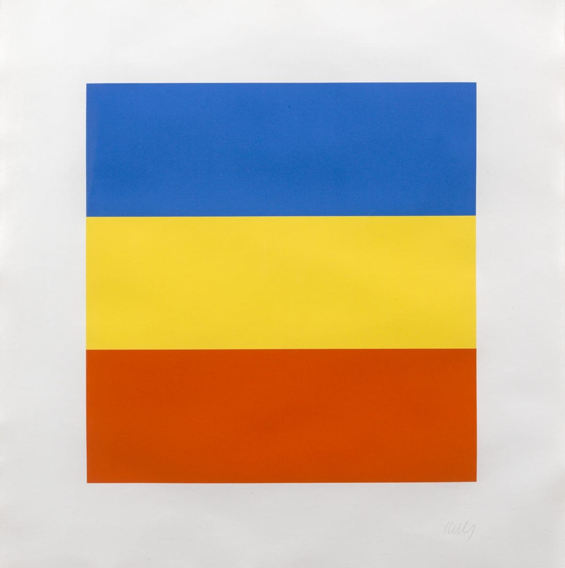 Ellsworth Kelly Red Yellow Blue